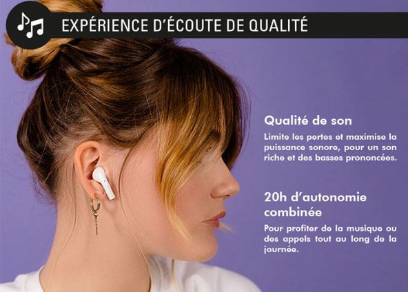 Force Play Ecouteurs True Wireless | Bouygues Telecom